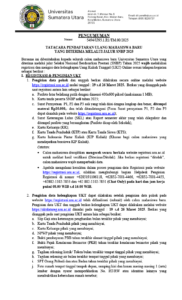 SNBP – Penerimaan Mahasiswa USU